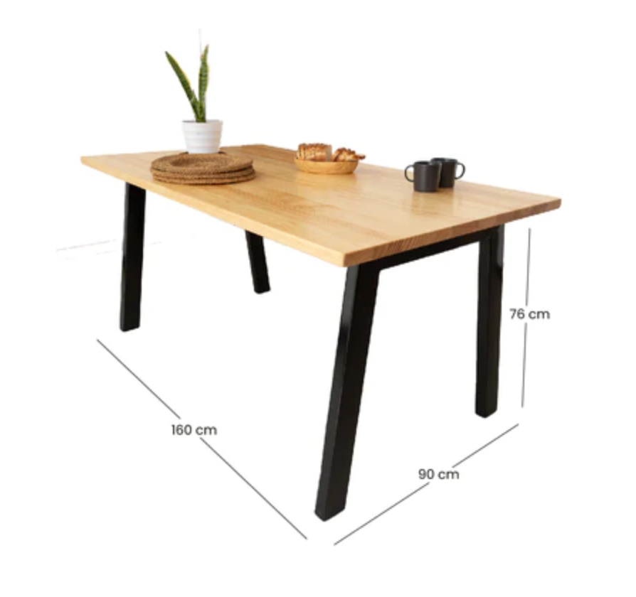 Guía para Medir las Medidas de tu Mesa de Comedor – Santino Design